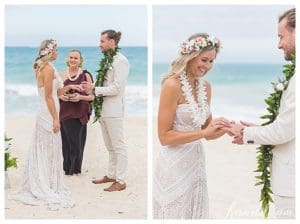 Boho Vibe ~ Jayne & Jackson's Oahu Destination Wedding Photography