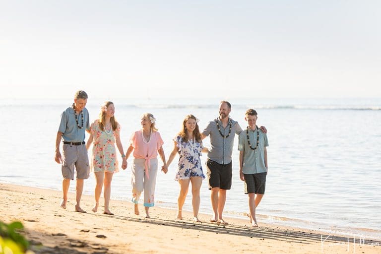 Thanksgiving in Paradise ~ Gladding Family Maui Beach Portrait Session