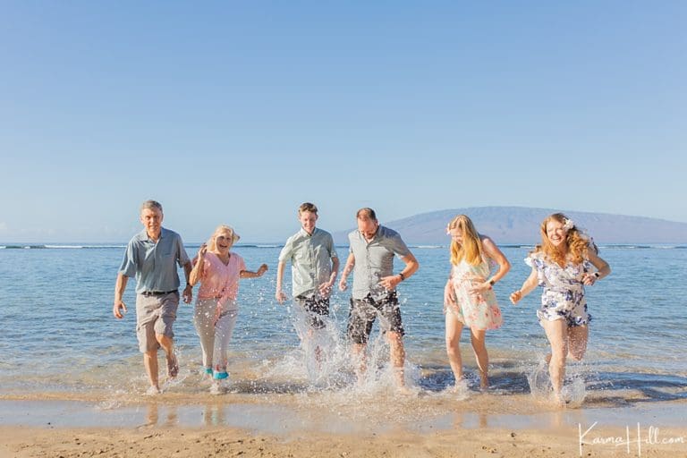 Thanksgiving in Paradise ~ Gladding Family Maui Beach Portrait Session