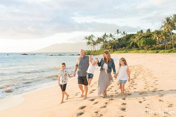 Denim Perfection - The Clark Family's Maui Beach Portraits