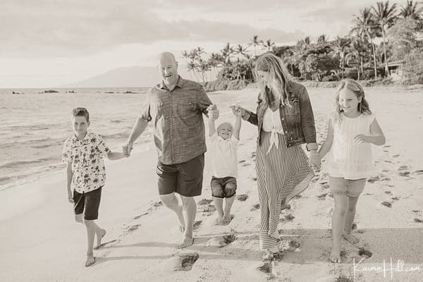 Denim Perfection - The Clark Family's Maui Beach Portraits