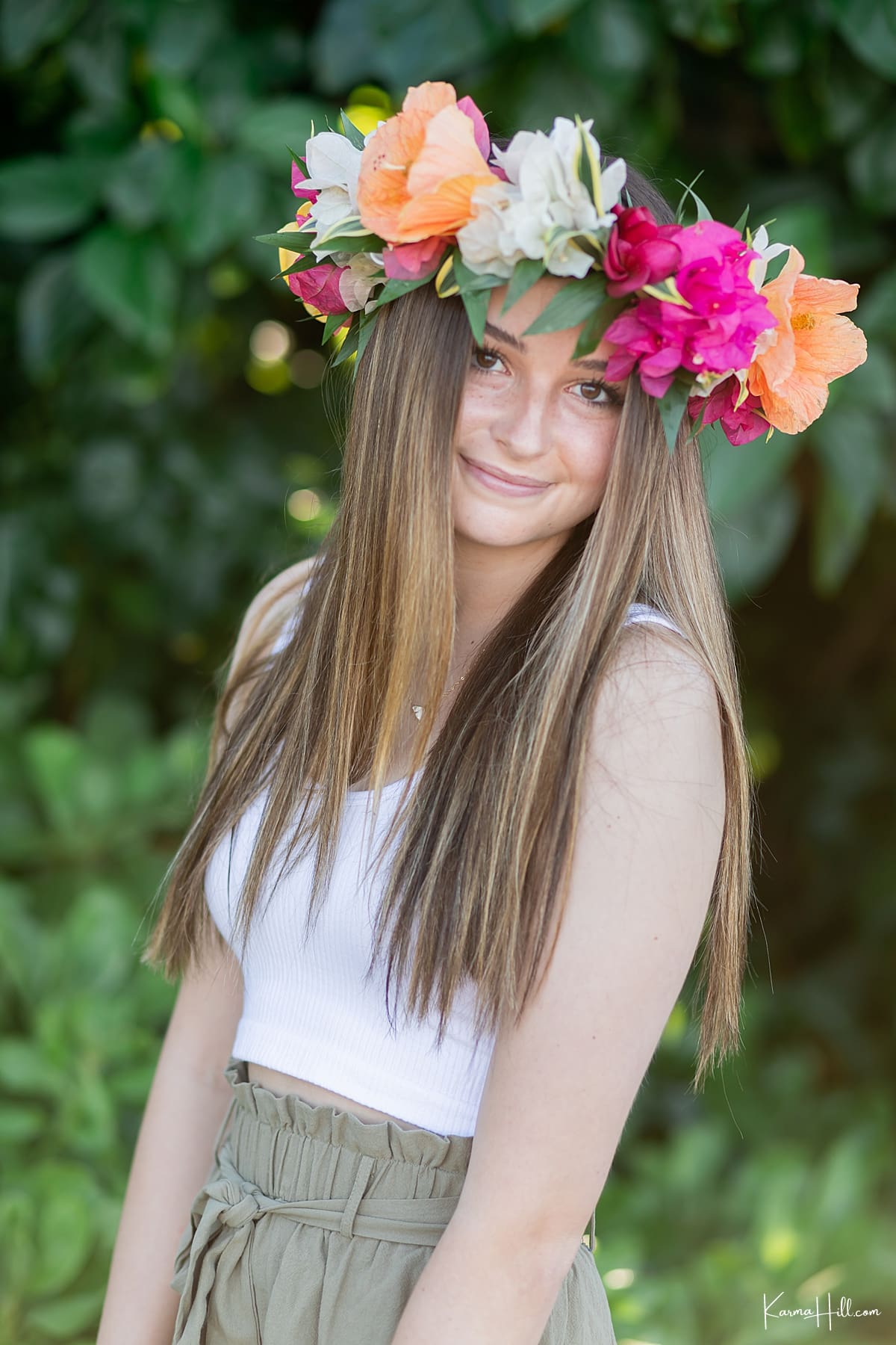 The Future is Bright - Madison's Beach Maui Senior Portraits