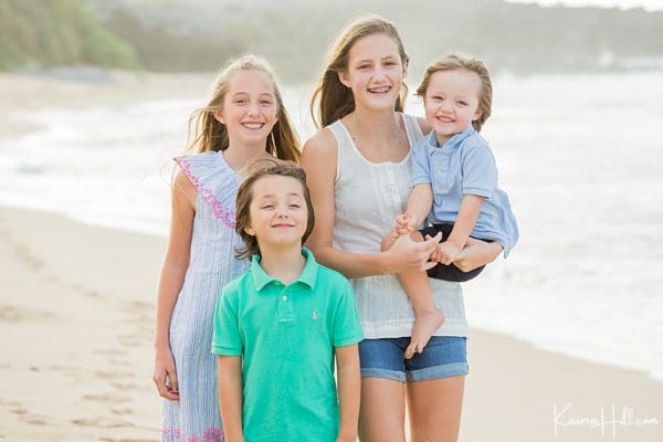 On Repeat! - Hannant Family's Maui Beach Portraits