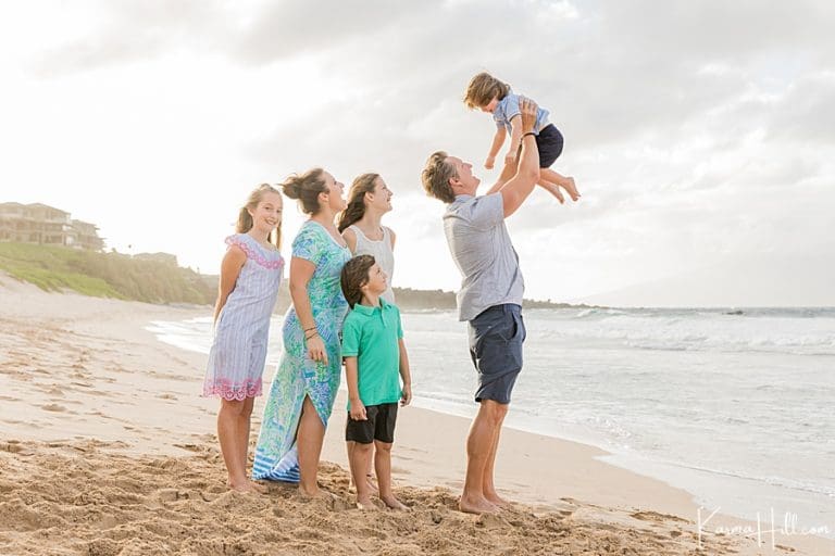 On Repeat! - Hannant Family's Maui Beach Portraits