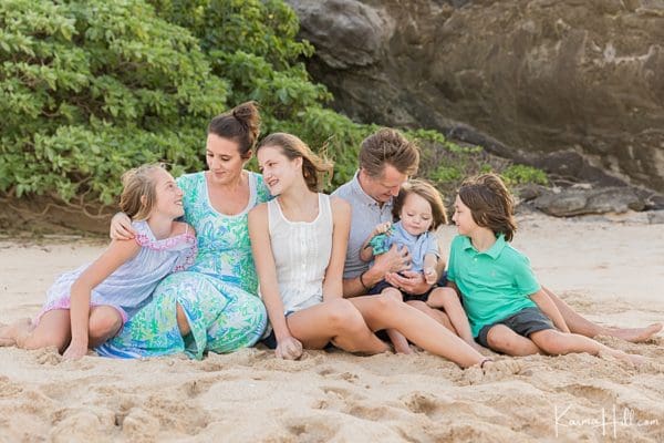 On Repeat! - Hannant Family's Maui Beach Portraits