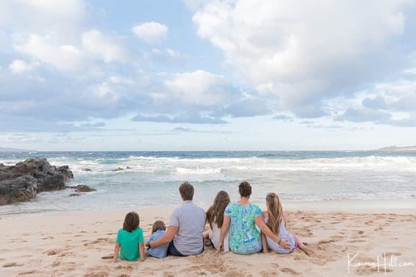 On Repeat! - Hannant Family's Maui Beach Portraits