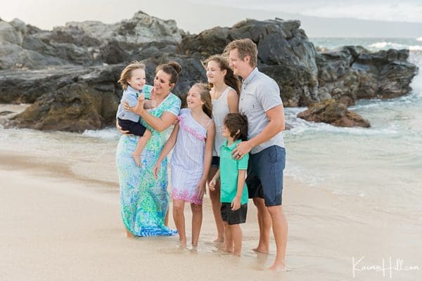 On Repeat! - Hannant Family's Maui Beach Portraits
