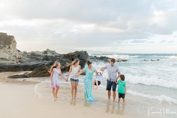 On Repeat! - Hannant Family's Maui Beach Portraits