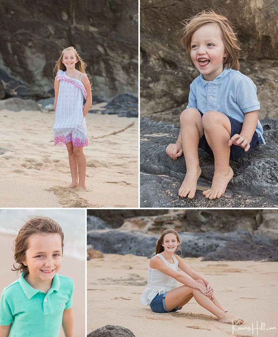 On Repeat! - Hannant Family's Maui Beach Portraits