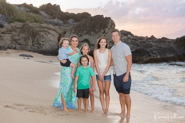 On Repeat! - Hannant Family's Maui Beach Portraits