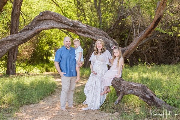 And Baby Makes Three - The Rook Family's Maui Maternity Portraits
