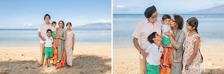 Celebrating Together - The Heyers' Maui Family Portrait