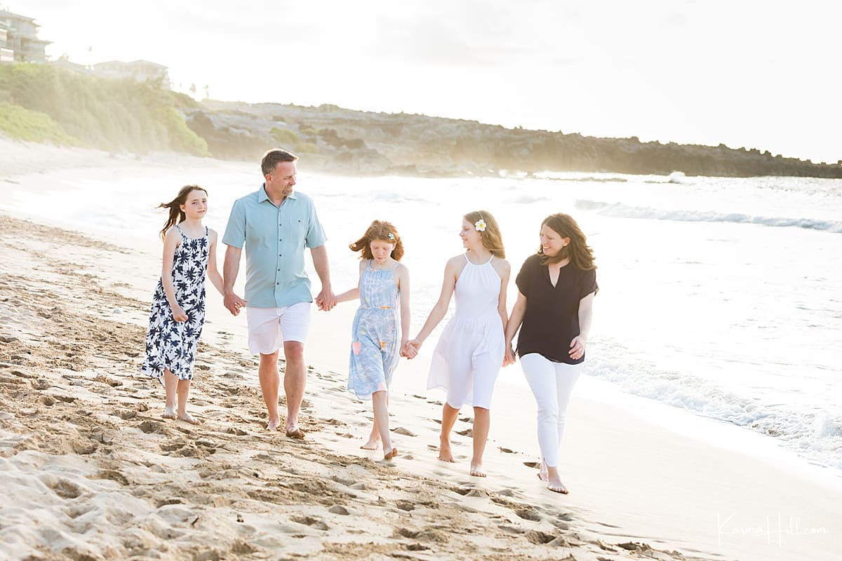 Everything Golden - The Hofelings' Maui Family Portraits