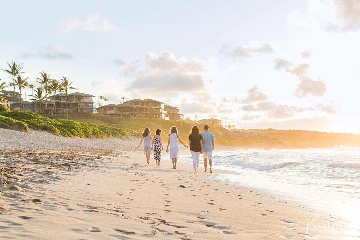 Everything Golden - The Hofelings' Maui Family Portraits