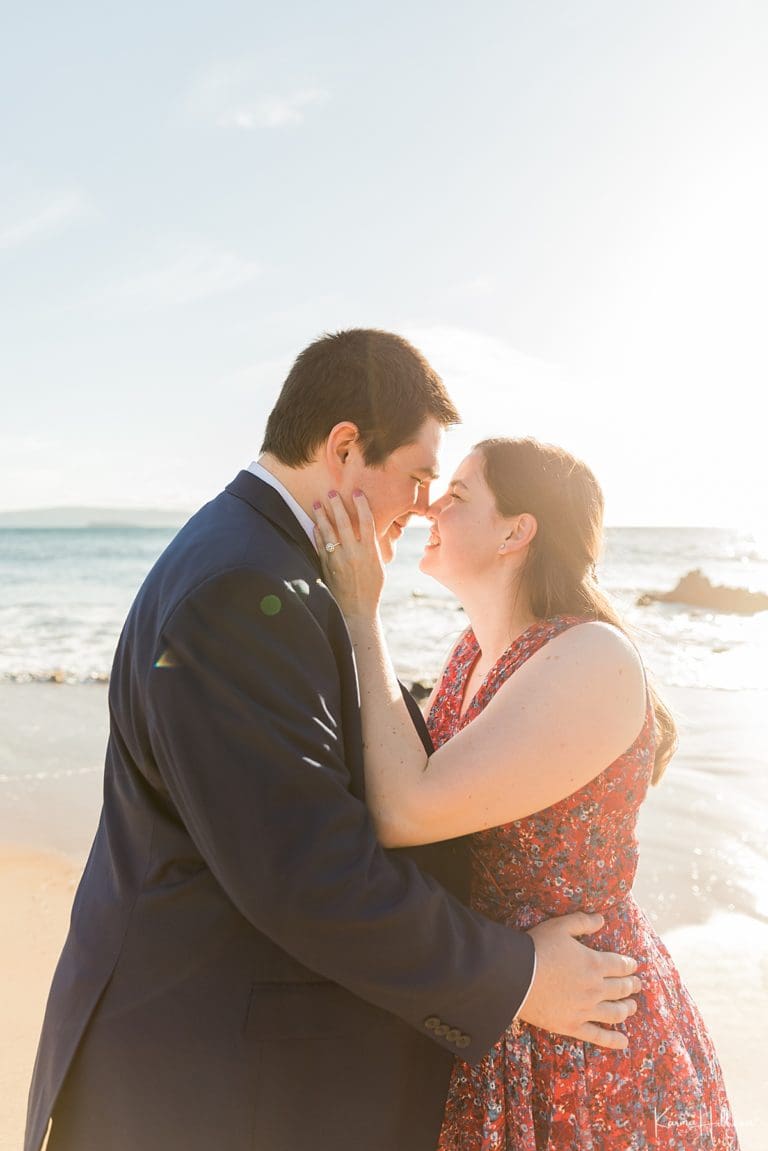 Destined to be Together - Tim & Chelsea's Maui Proposal Portraits