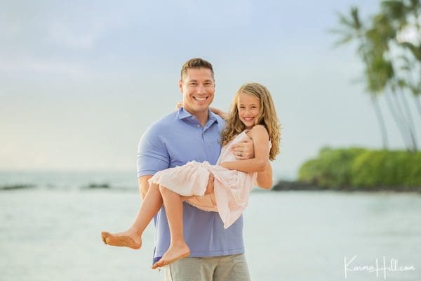 Swinging in a Sherbert Sky - Colombo Family's Maui Beach Portraits