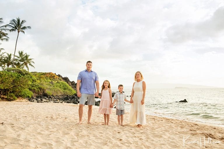 Swinging in a Sherbert Sky - Colombo Family's Maui Beach Portraits