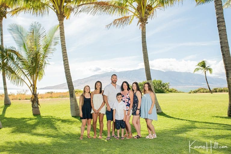 Together in Paradise - The Burrows' Family Portrait in Maui