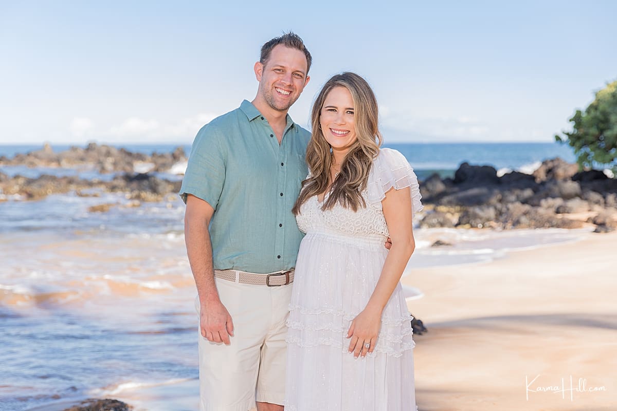 Our Sunny Miracle - Michelle & Jonathan's Maui Maternity Portraits