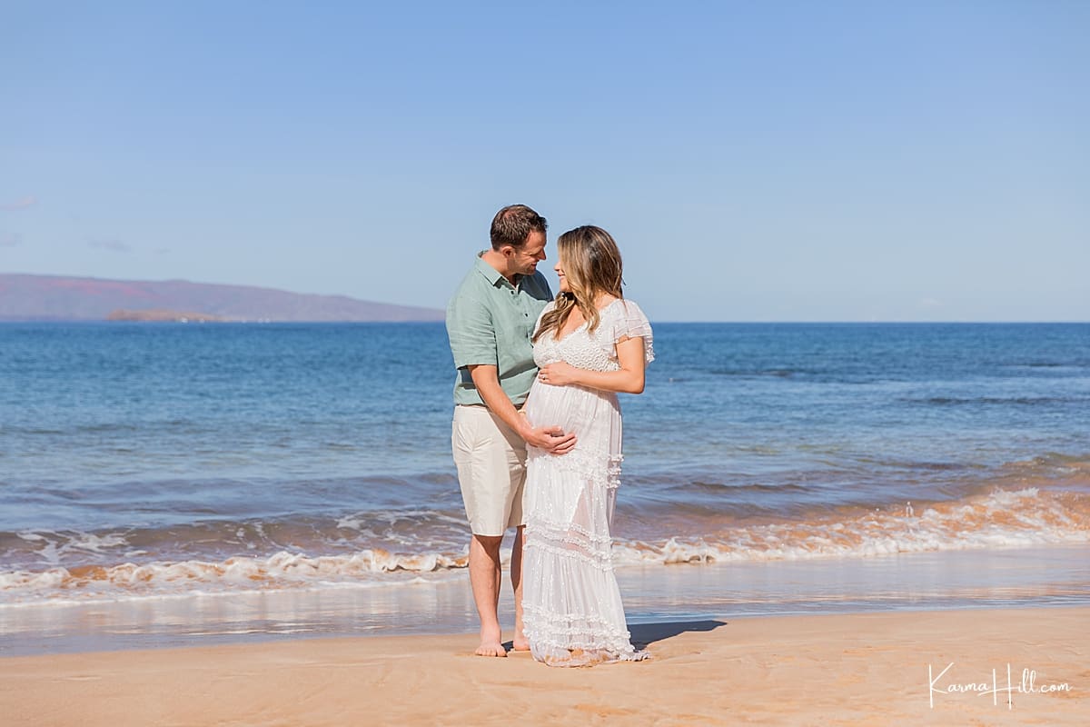 Our Sunny Miracle - Michelle & Jonathan's Maui Maternity Portraits