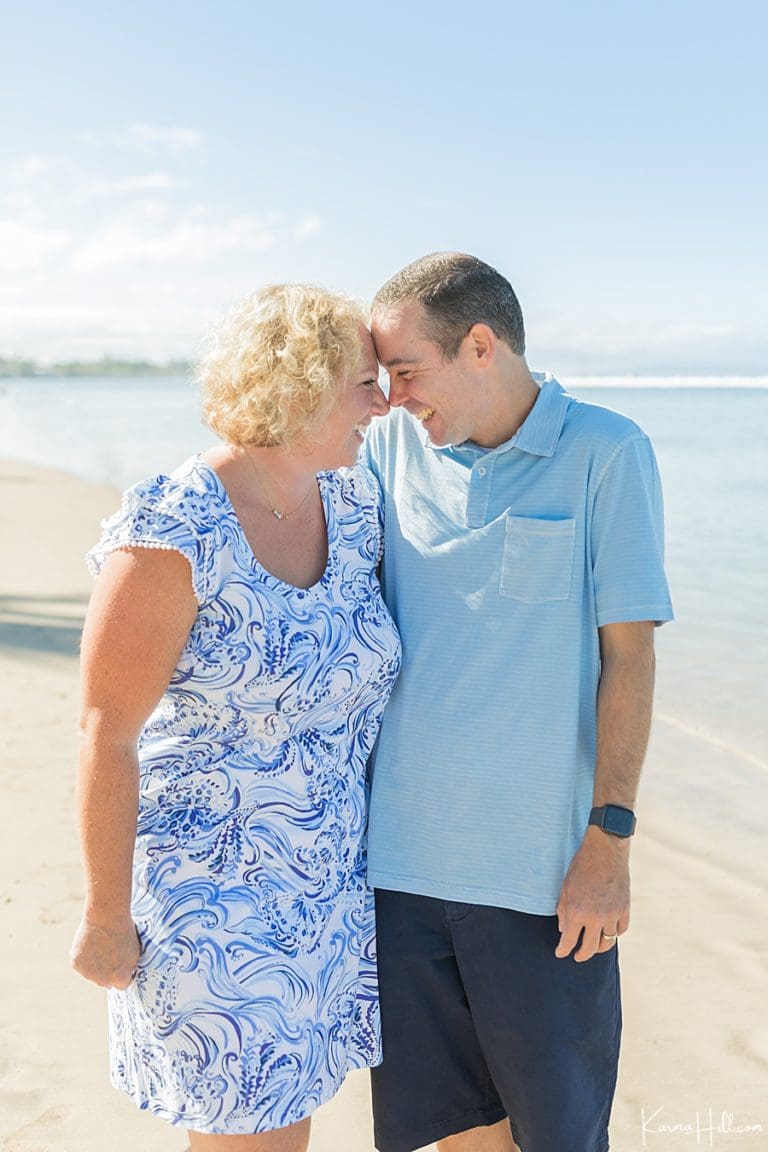 Sherbert Morning - The Barringer Family's Maui Beach Portraits