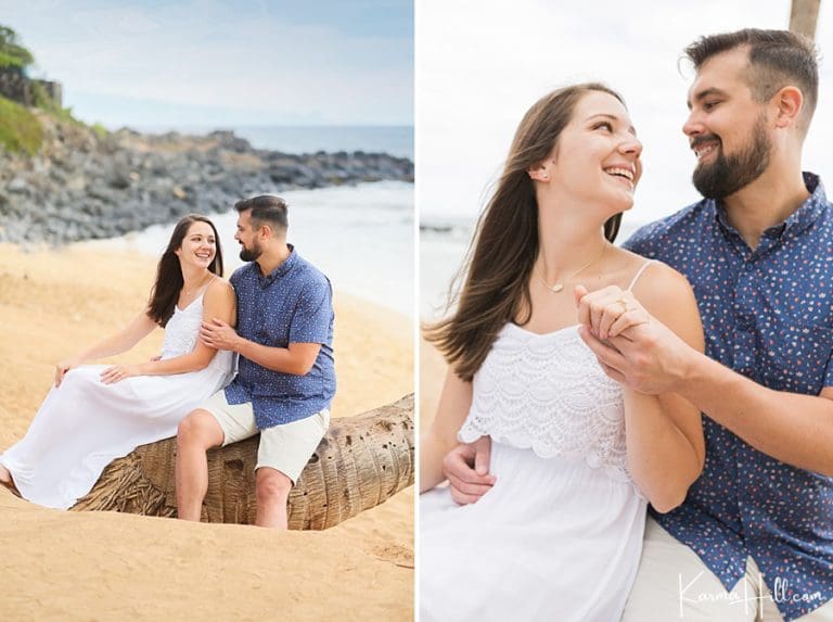 A Love Like This - Steve & Paige's Maui Engagement Portraits