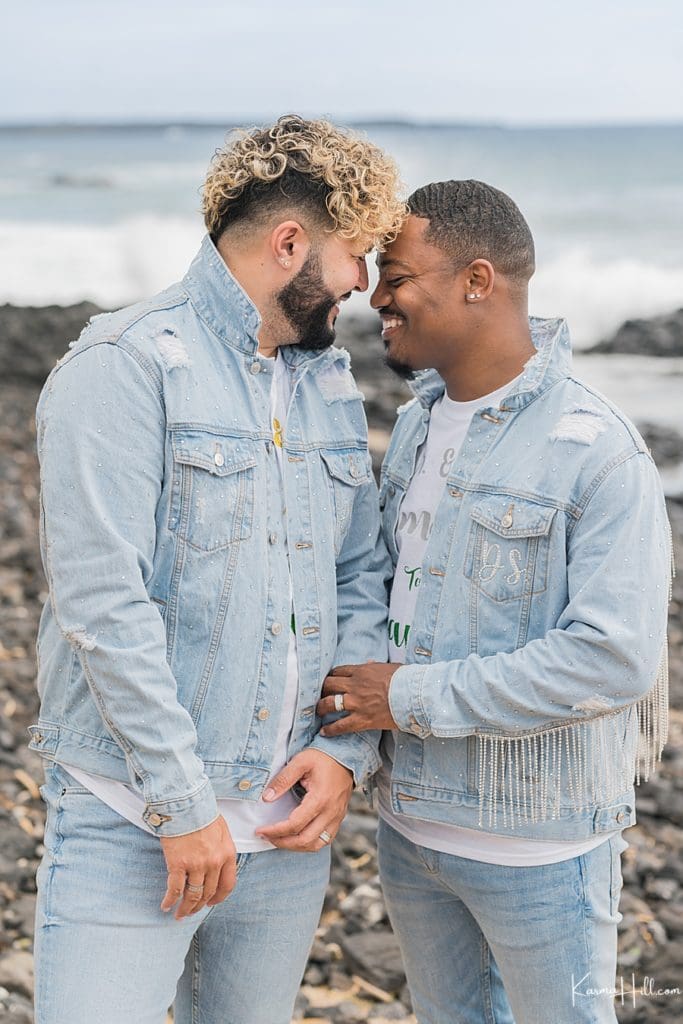 A Loving Milestone - Donovan & Alex’s Maui Anniversary Portraits