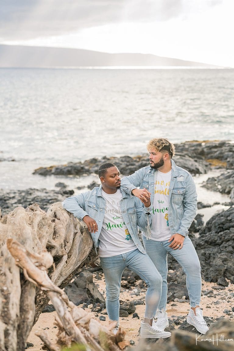 A Loving Milestone - Donovan & Alex’s Maui Anniversary Portraits