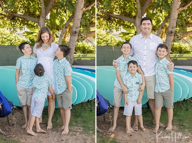 Hearts Full Of Sunshine - Schaefer Family’s Maui Beach Portraits