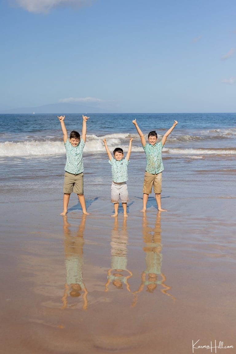 Hearts Full Of Sunshine - Schaefer Family’s Maui Beach Portraits