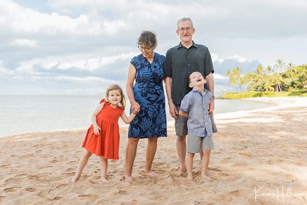Together in Paradise - The Koenings Family's Maui Beach Portraits