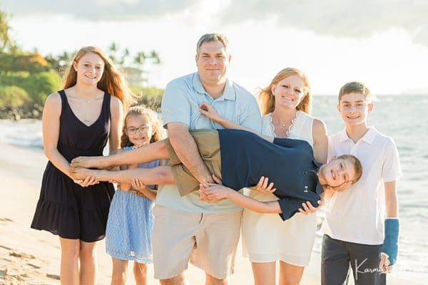 A Collection of Memories - DeMarco Family's Maui Beach Portraits