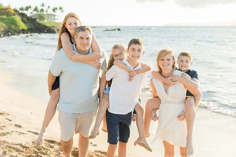 A Collection of Memories - DeMarco Family's Maui Beach Portraits