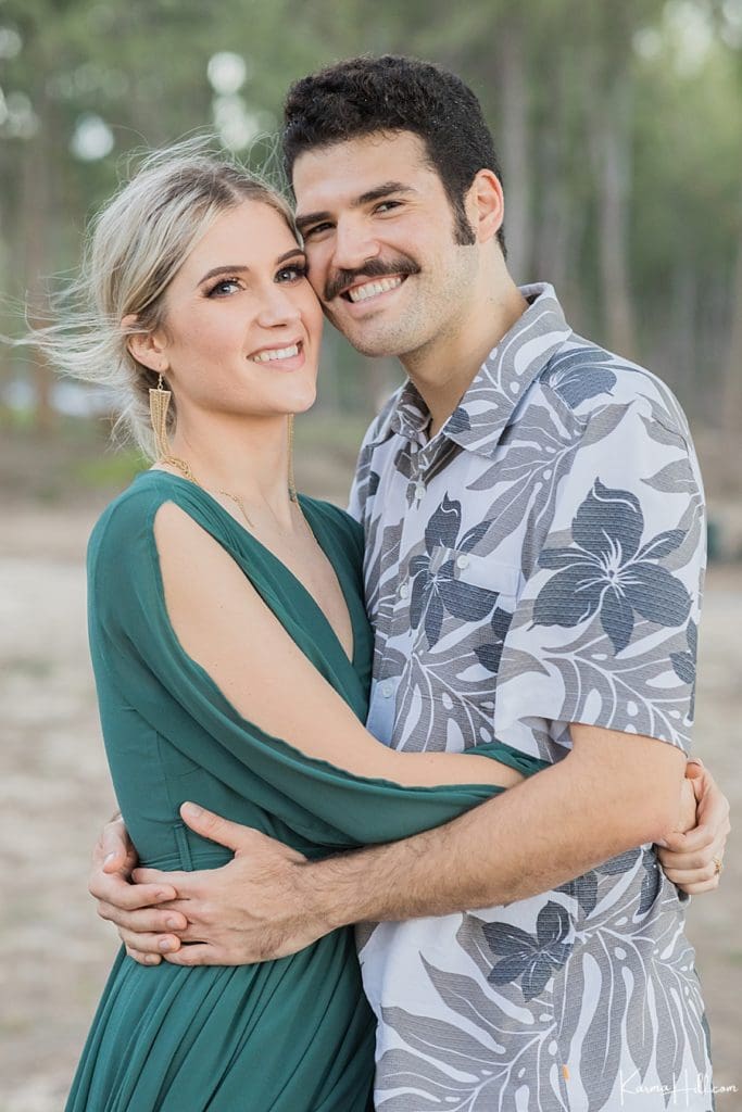 Captivating & Charming - Emily & Antonio's Oahu Couples Portraits
