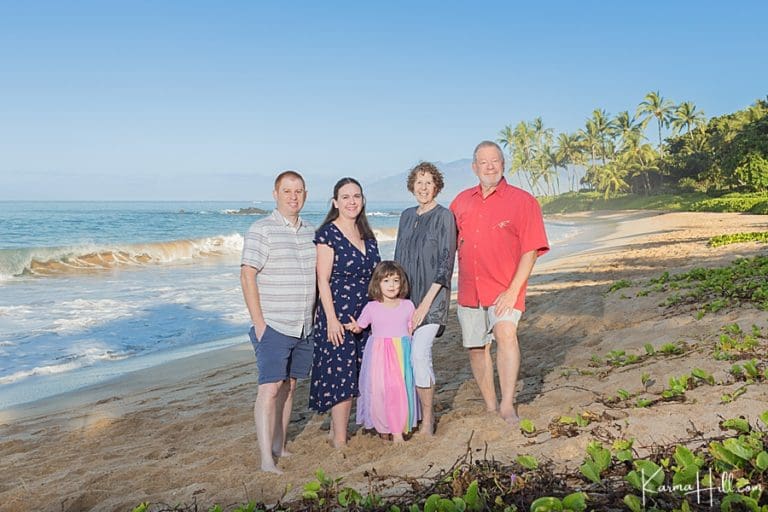 Our Unforgettable Moments - Olswang Family's Maui Beach Portraits