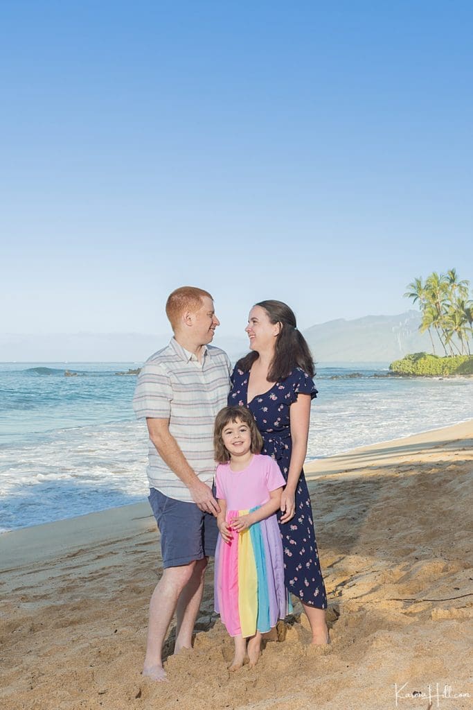 Our Unforgettable Moments - Olswang Family's Maui Beach Portraits