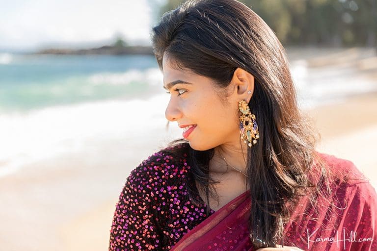Treasured Moments - Yamini & Shankar's Maui Honeymoon Portraits