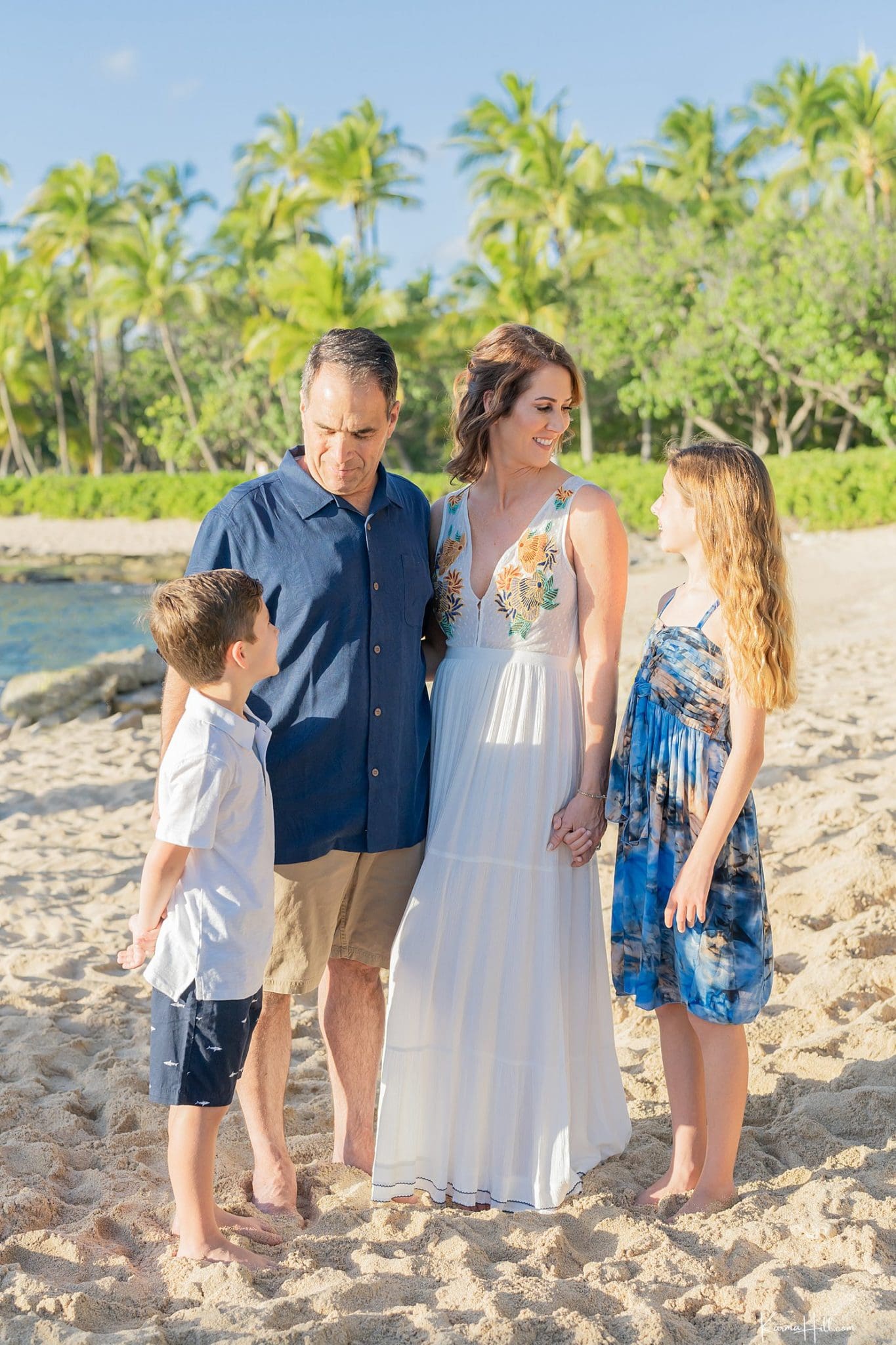 Sweet Tropical Moments - Katakis Family's Oahu Beach Portraits