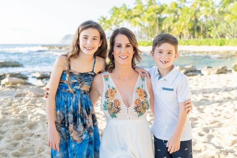 Sweet Tropical Moments - Katakis Family's Oahu Beach Portraits