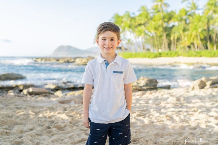 Sweet Tropical Moments - Katakis Family's Oahu Beach Portraits