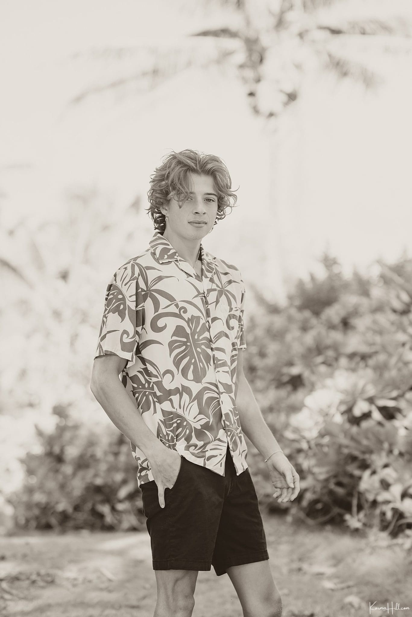 Before I Cross The Stage - Charlie's Kauai Senior Portraits
