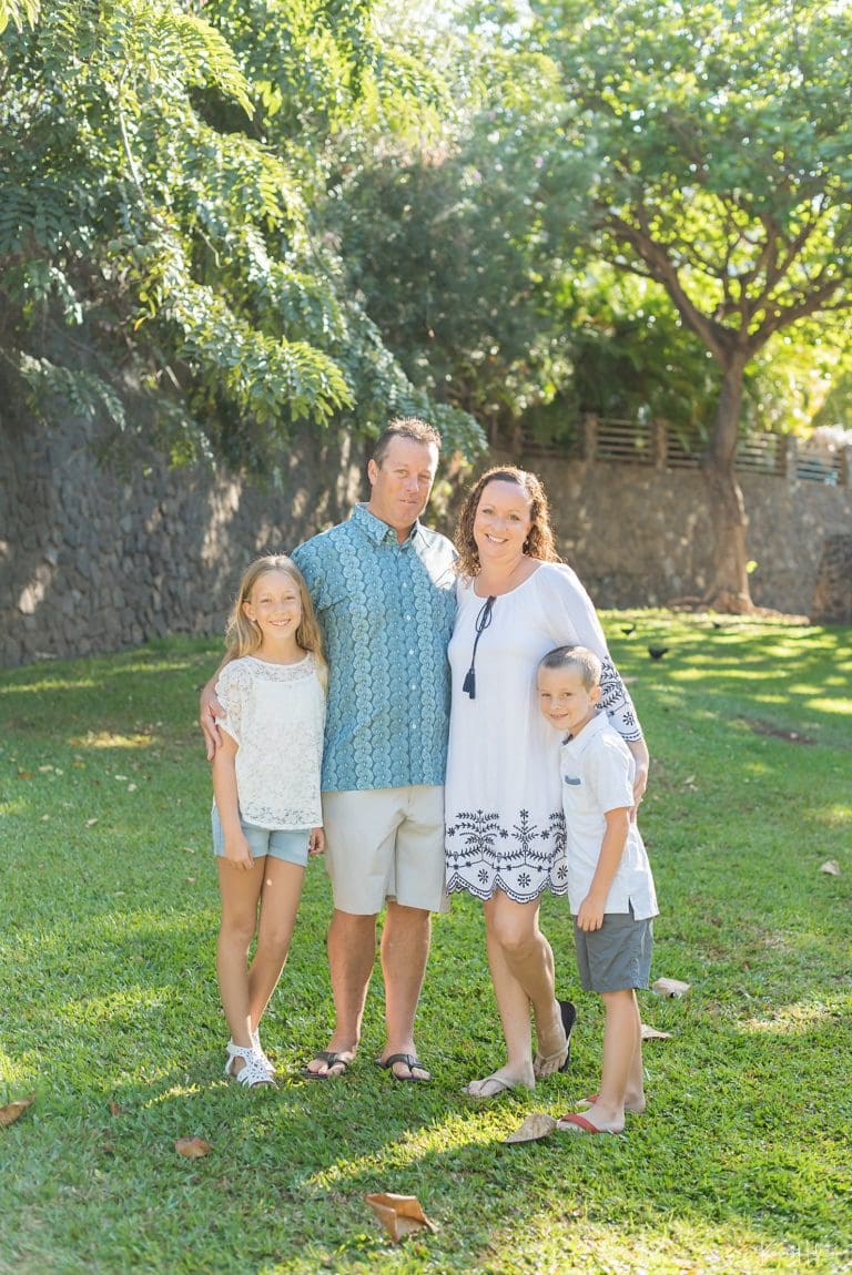 Sunny Beach Moments - Easley Family's Maui Beach Portraits