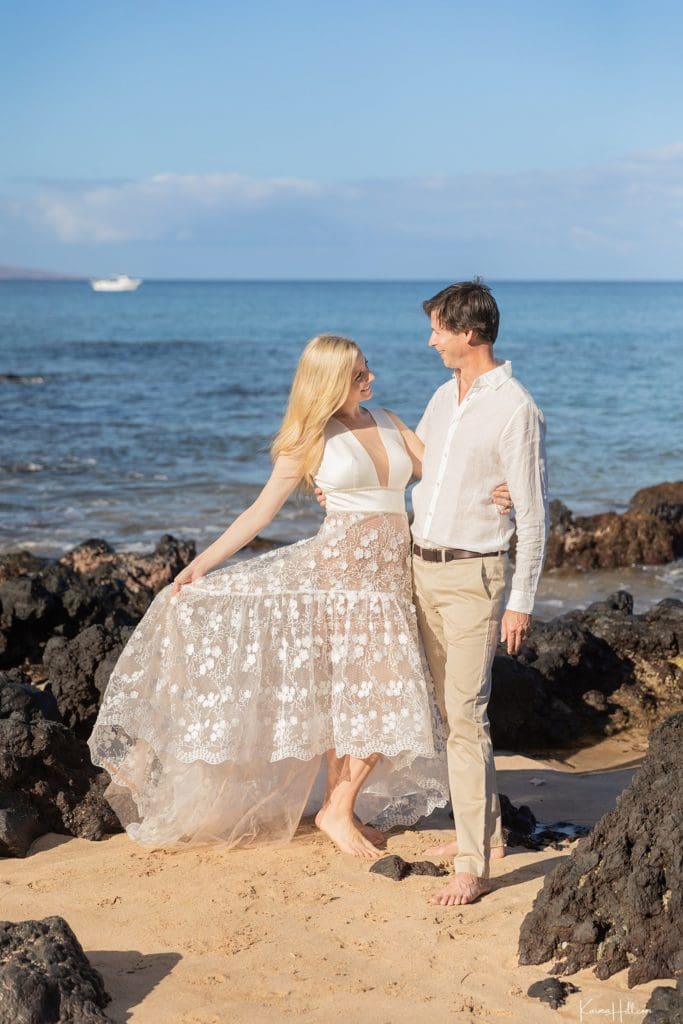 Post Elopement Glow - Timothy & Tayler's Maui Couples Portraits