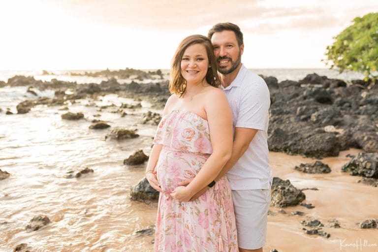 Our Tropical Babymoon - Tracy & Jared's Maui Maternity Portraits