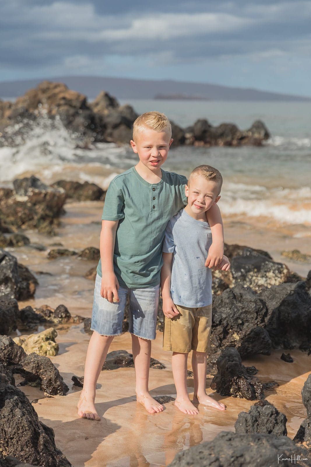 Adventurous & Cheerful - Binks Family's Maui Beach Portraits