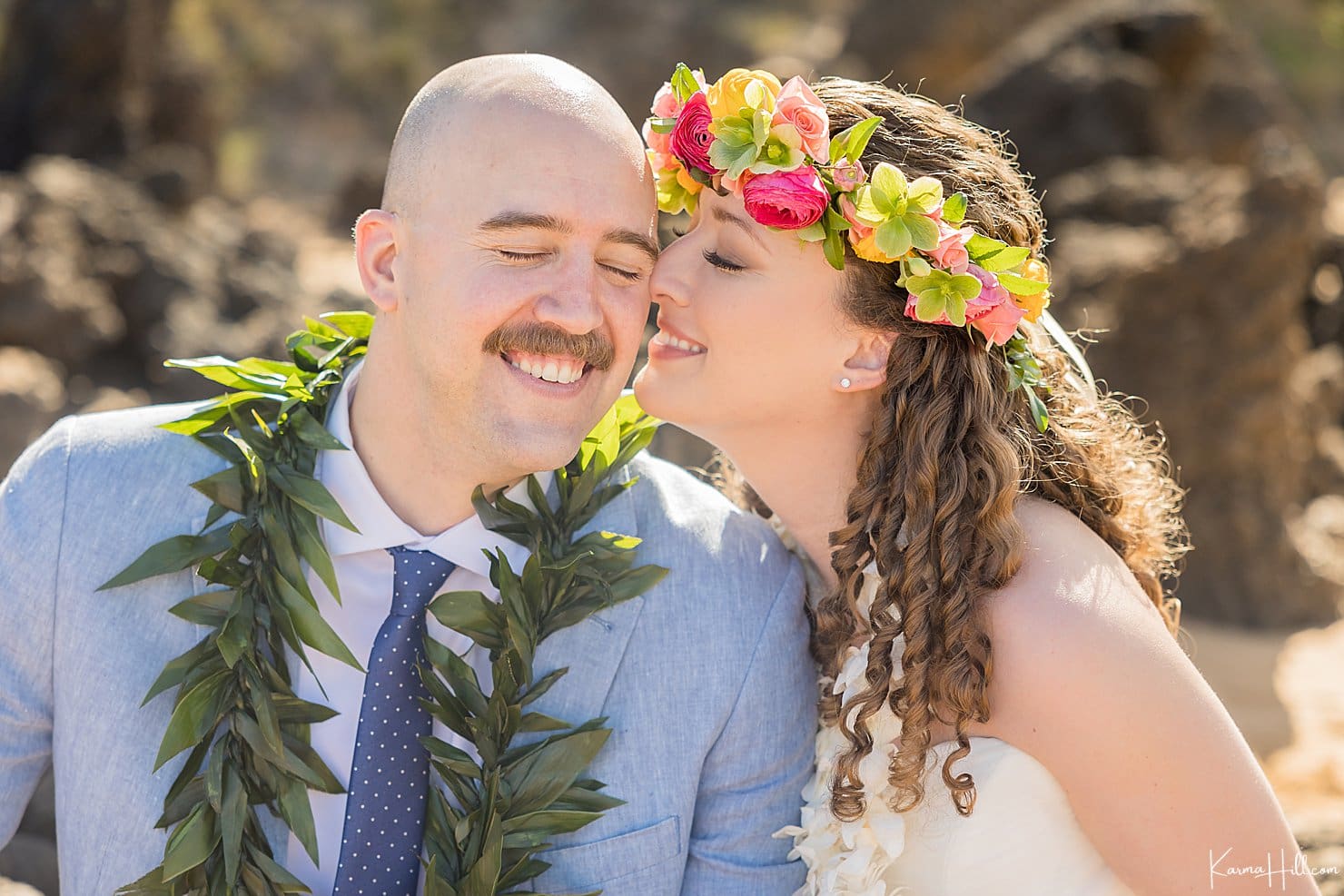 A World Of Color - Erin & Benjamin's Maui Elopement Photography