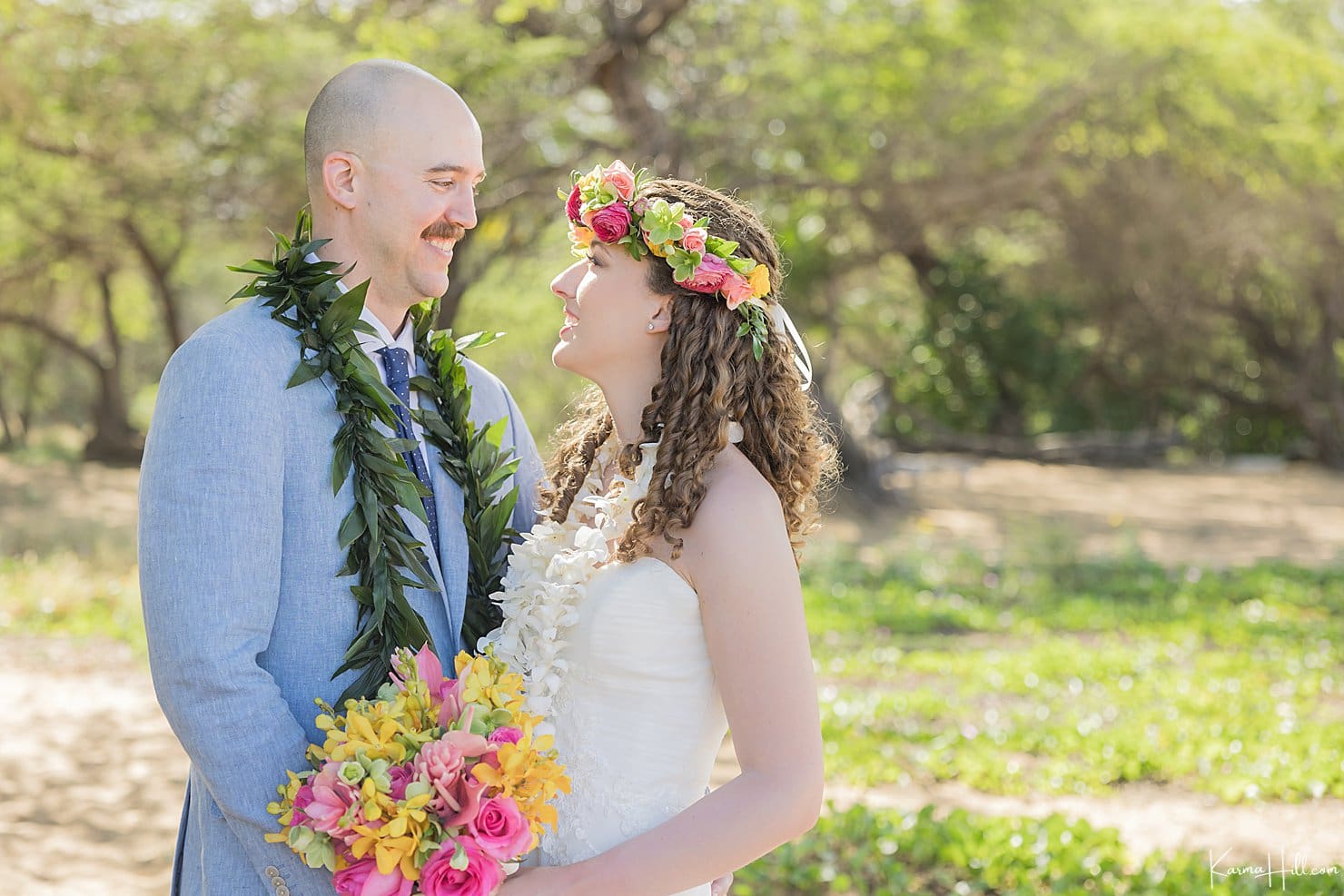 A World Of Color - Erin & Benjamin's Maui Elopement Photography