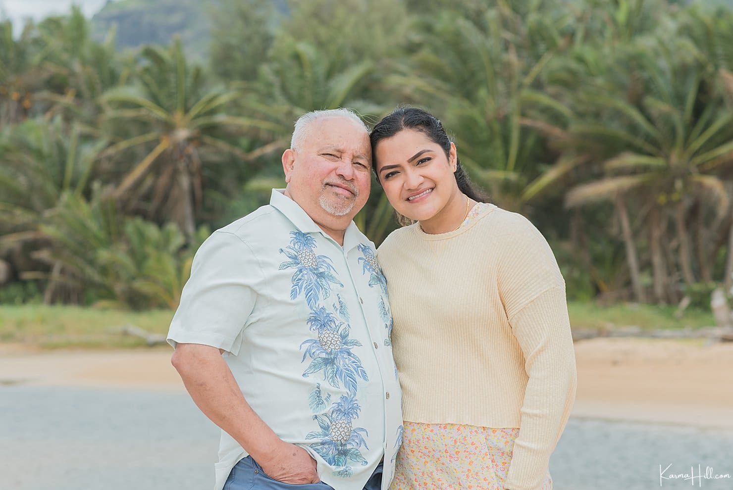 Our Waves Of Life - Gamalath Family's Beach Portraits in Kauai