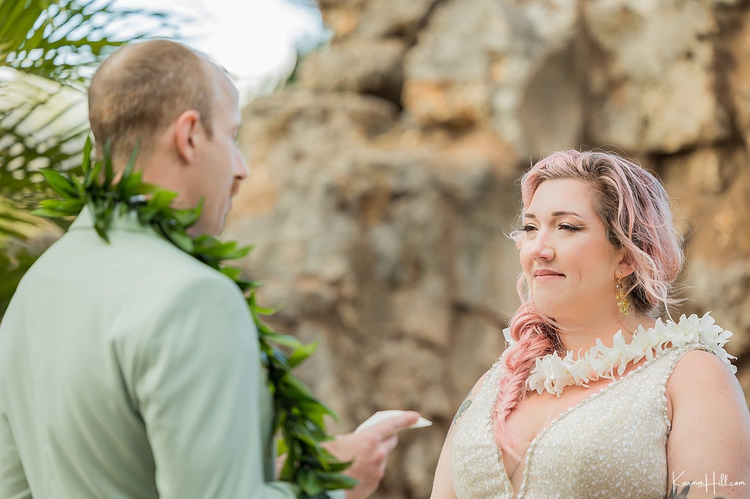 Full Of Fun & Greenery - Erin & Ross' Maui Wedding Photography