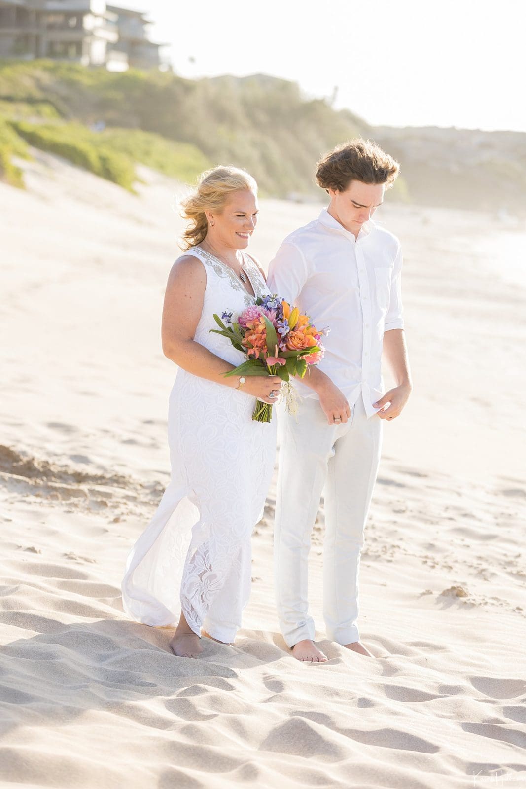 Gretchen & Timothy's Maui Beach Wedding Photography